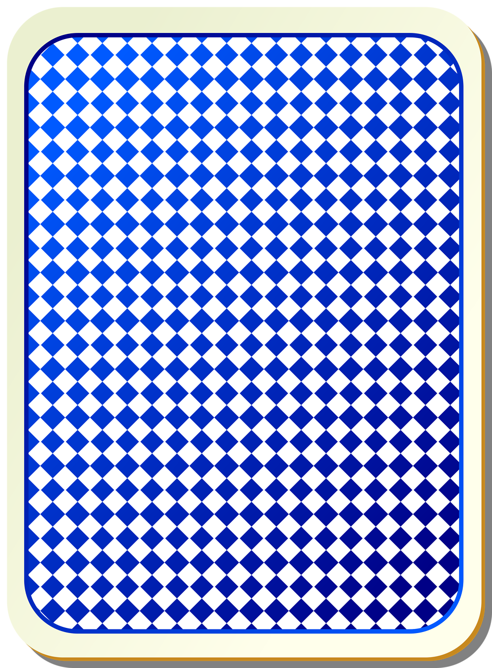 Playing Card Back Vector