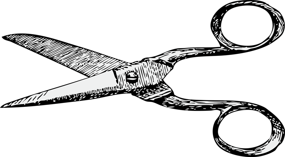 Scissors Free Stock Photo Illustration Of A Pair Of Scissors 16532